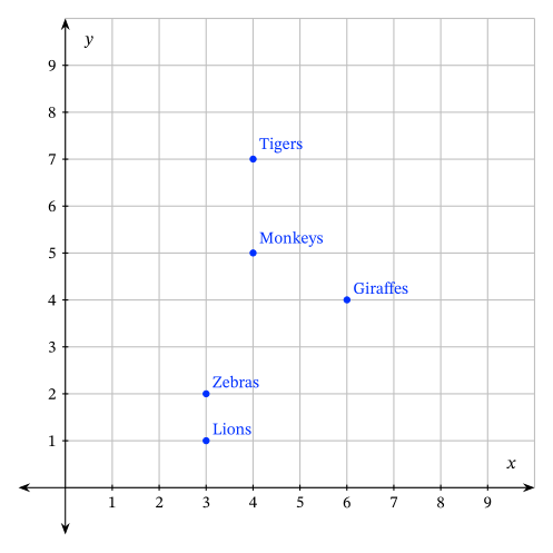 Lesson: The Coordinate Plane: First Quadrant | Nagwa