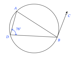 Leçon : Applications des tangentes et des angles de tangence | Nagwa